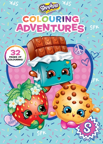 The Store - SHOPKINS COLOURING ADVENTURES - Book - The Store