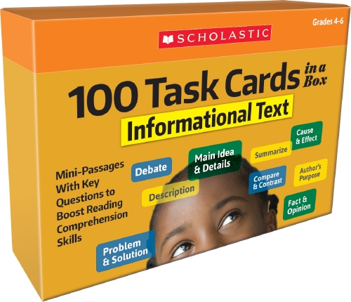 The Store - 100 TASK CARDS BOX: INFO TEXT - Teacher Resource - The Store