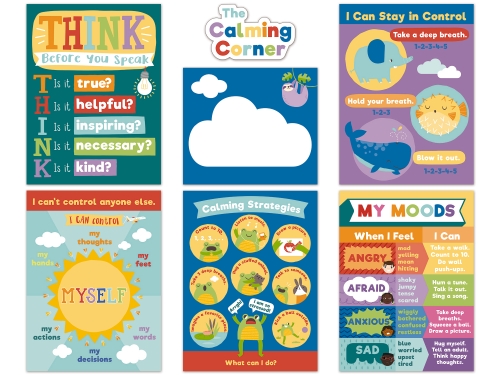 Product: Calming Strategies Bulletin-Board - Teacher Resource - School ...