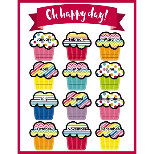 Product: Oh Happy Day! Chart - Teacher Resource - School Essentials