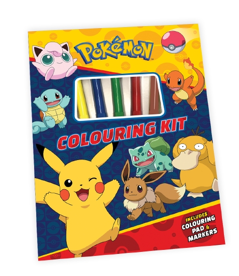 Product: Pokemon: Colouring Kit - Book - School Essentials