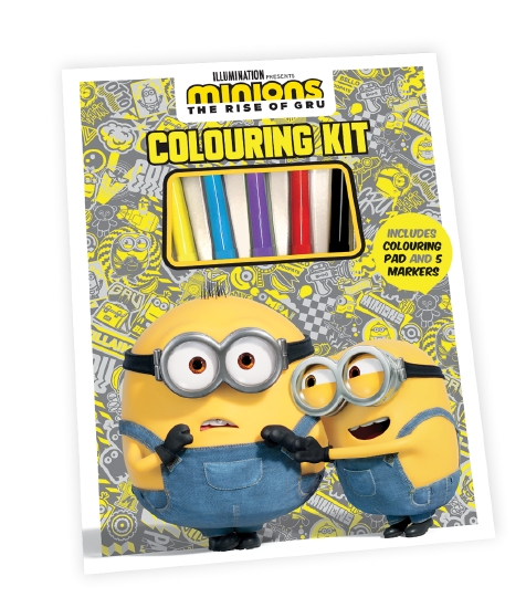 The Store - MINIONS THE RISE OF GRU: COLOURING KIT (UNIVERSAL) - Book ...