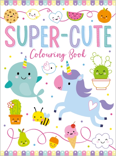 The Store - SUPER CUTE COLOURING ERASER SE - Book - The Store