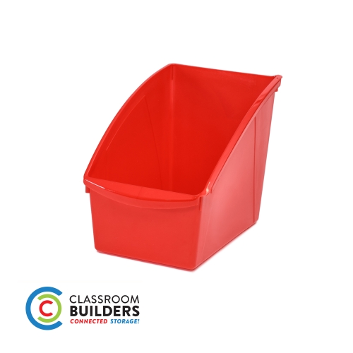 The Store - Medium Book Tub - Red - Storage - The Store