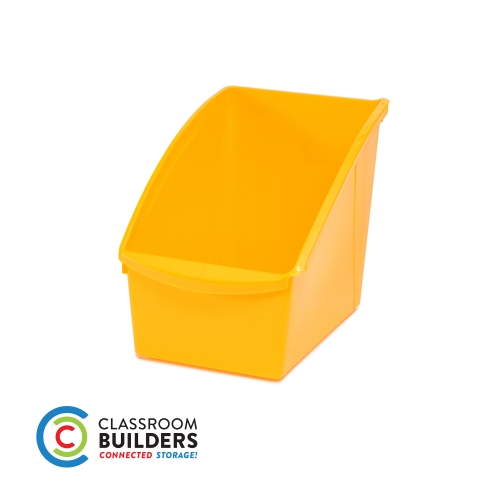 Product: Medium Book Tub - Gold - Storage - School Essentials