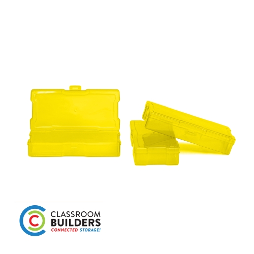 The Store - SNAP LOCK CASE YELLOW 3PK - Storage - The Store