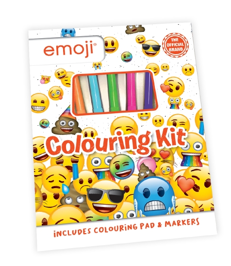 The Store - EMOJI COLOURING KIT - Book - The Store