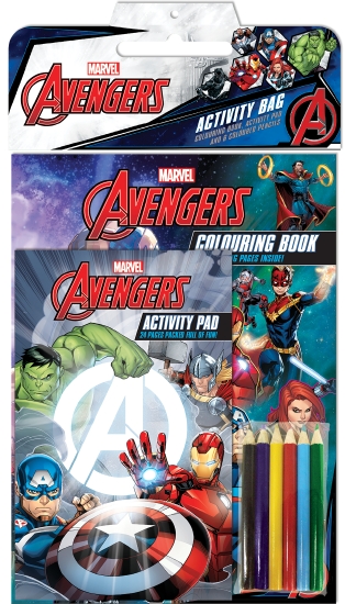 Product Avengers Classic Activity Bag Book School Essentials