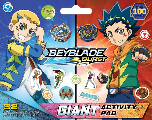 The Store - BEYBLADE BURST: GIANT ACTIVITY PAD - Book - The Store
