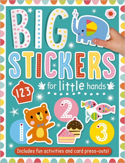 The Store - BIG STICKERS LITTLE HANDS 123 - Book - The Store