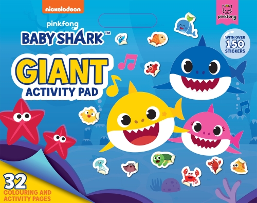 The Store - BABY SHARK GIANT ACTIVITY PAD - Book - The Store