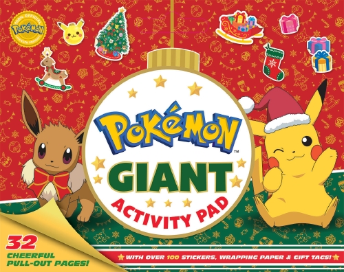 The Store - POKEMON: CHRISTMAS GIANT ACTIVITY PAD - Book - The Store