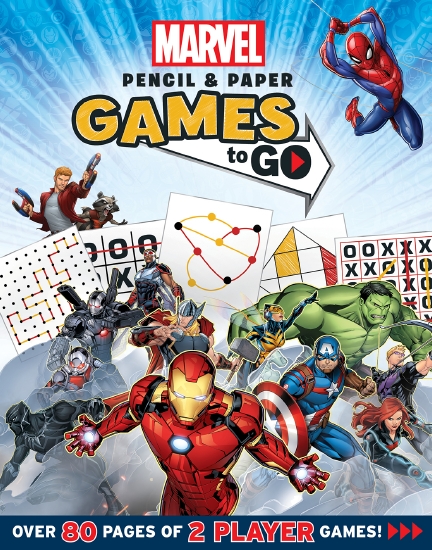 The Store - MARVEL: PENCIL & PAPER GAMES TO GO - Book - The Store