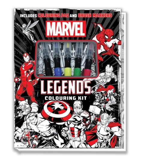 The Store - MARVEL: COLOURING KIT - Book - The Store